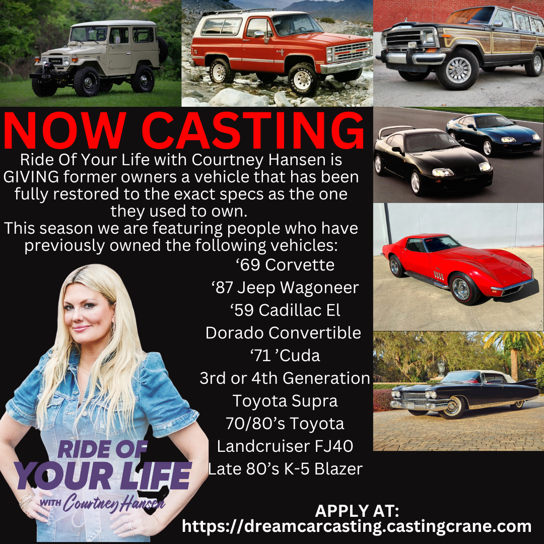 MotorTrend's Ride Of Your Life is looking for former 1969 Corvette ...
