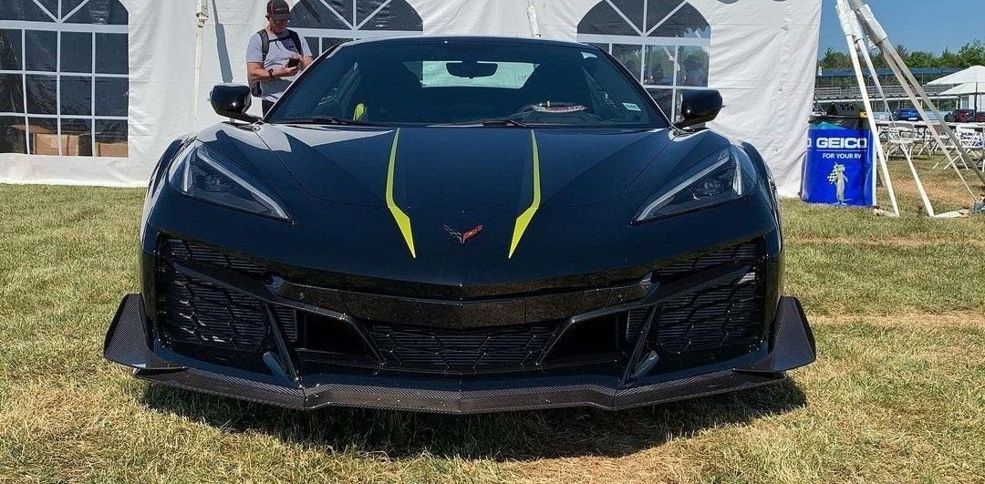 2020-Up Corvette C8 Z06 Z07 Performance Front Lip & Canards ...