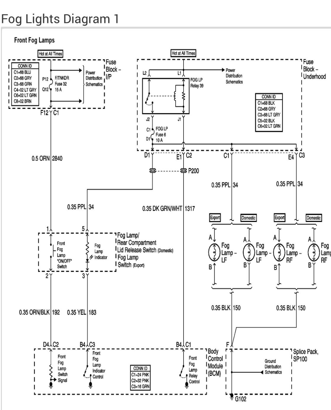 Fog lights inop... - CorvetteForum - Chevrolet Corvette Forum Discussion