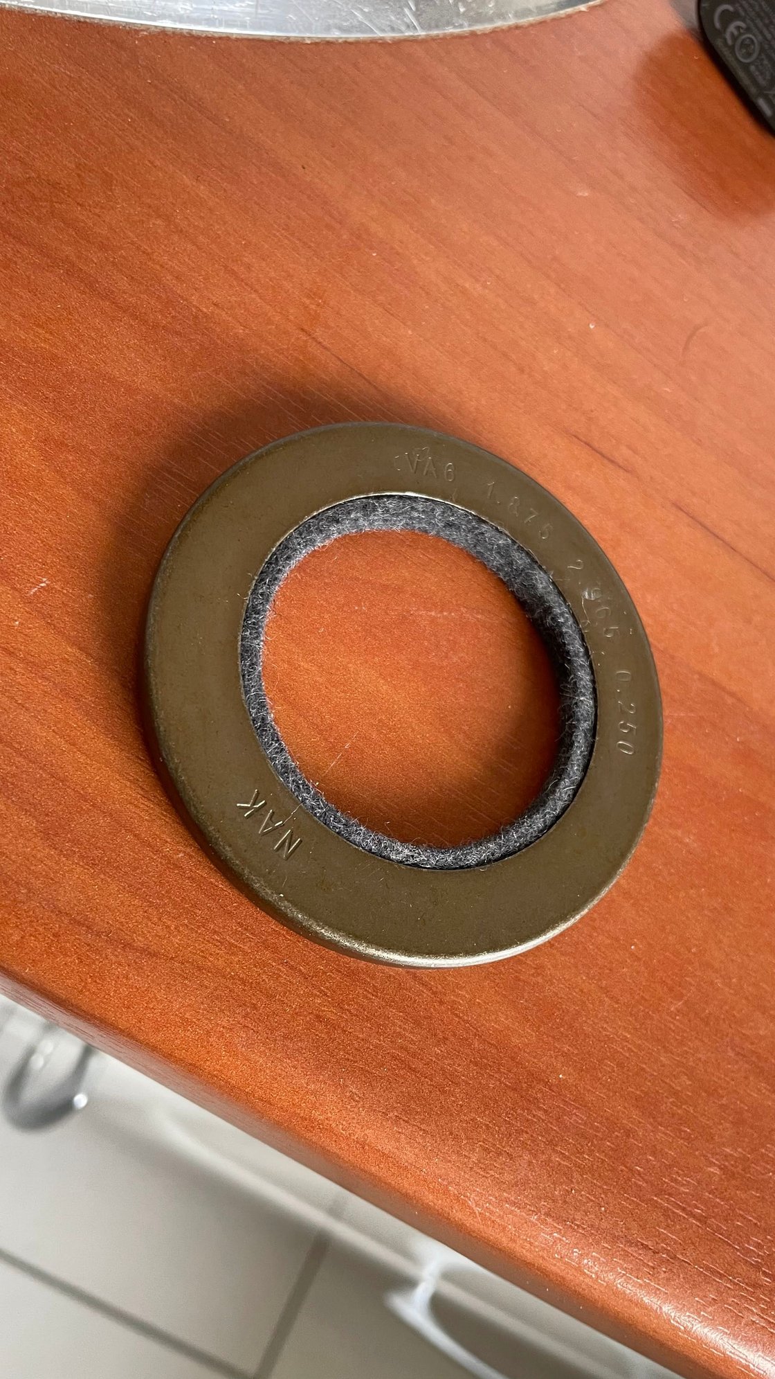 Correct dust shields tapered/roller bearing conversion 59 C1 ...
