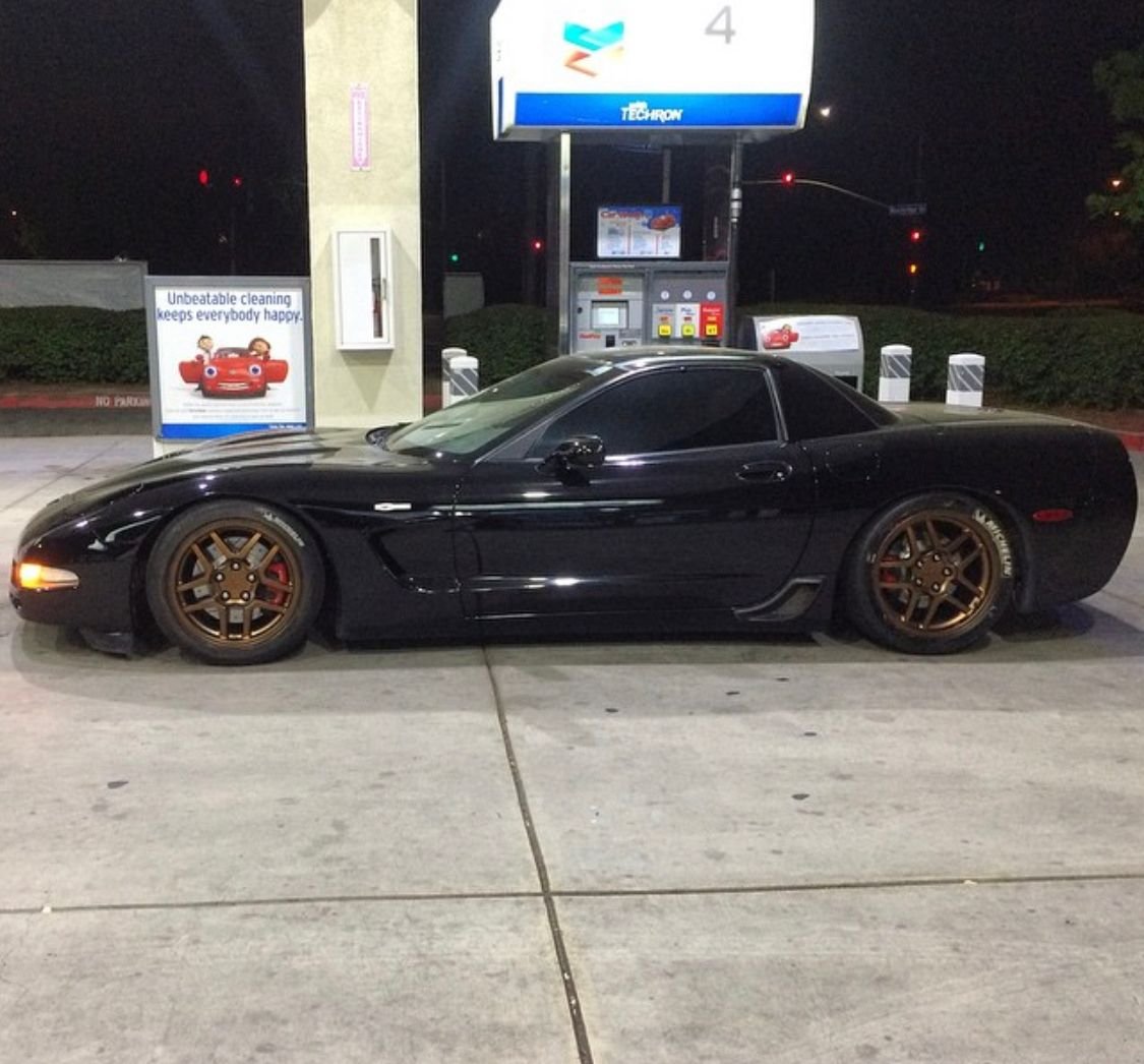 Any have Bronze wheels on a black car? - Page 2 - CorvetteForum ...