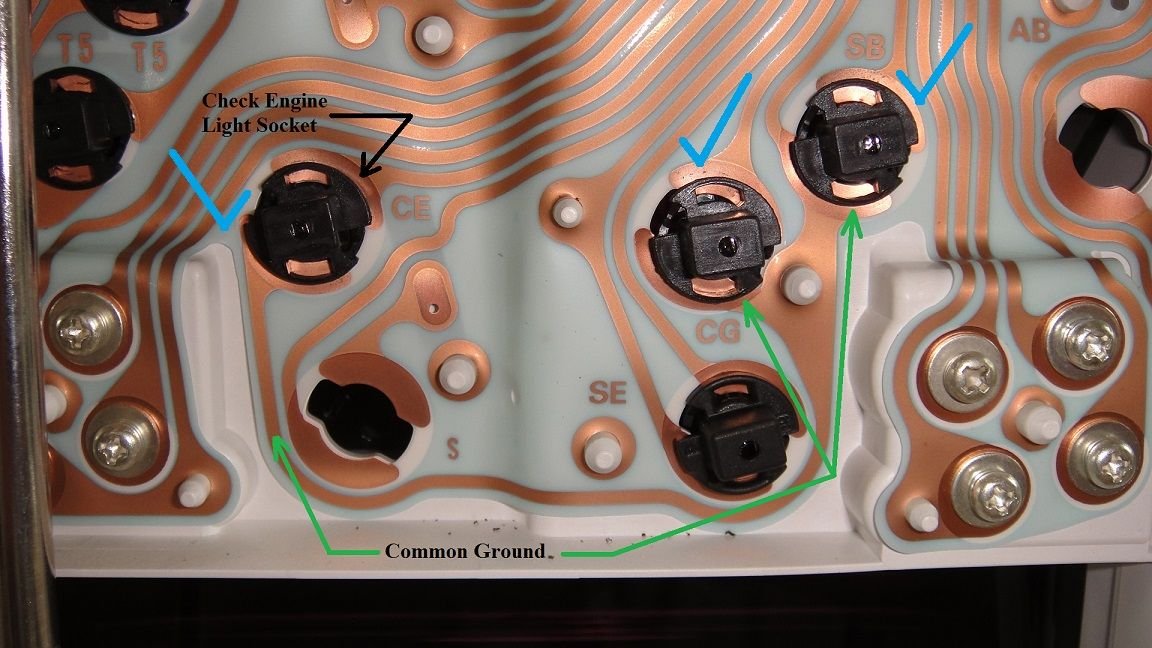 C5 Instrument Cluster Bulb Replacement & Bezel Upgrade - CorvetteForum ...
