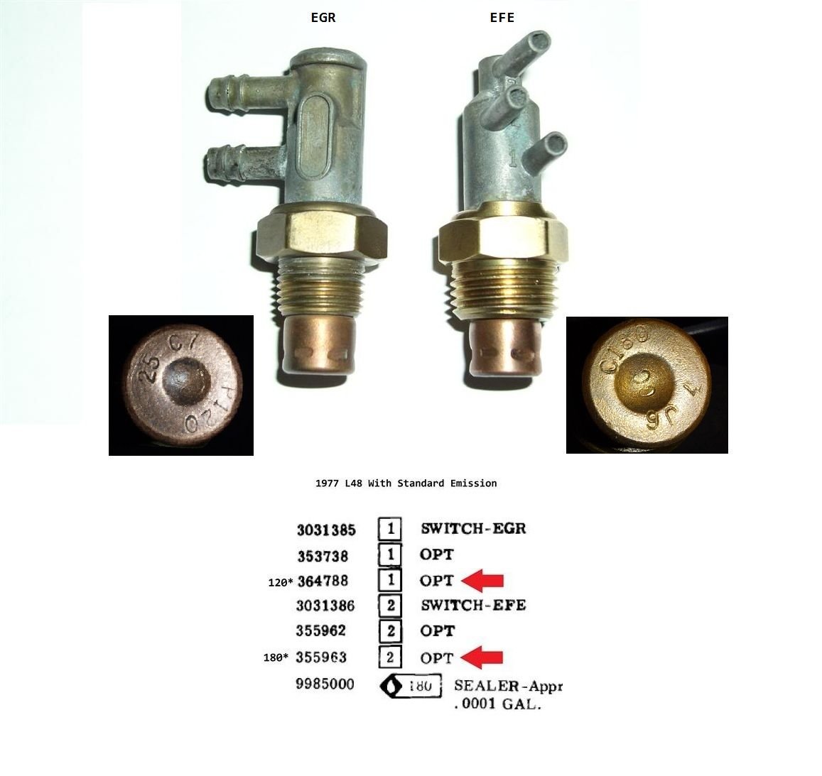 How many EFE switches does a 75 have - CorvetteForum - Chevrolet ...