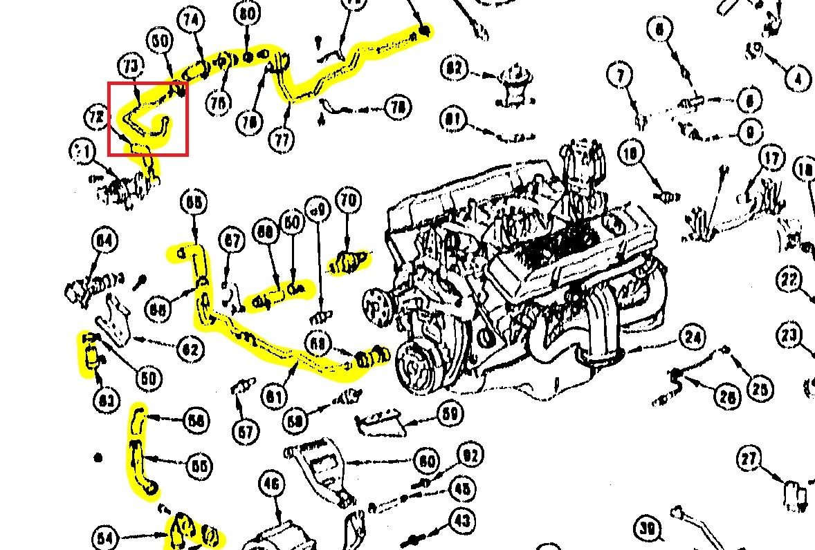 85 hose and pipe routing - CorvetteForum - Chevrolet Corvette Forum ...