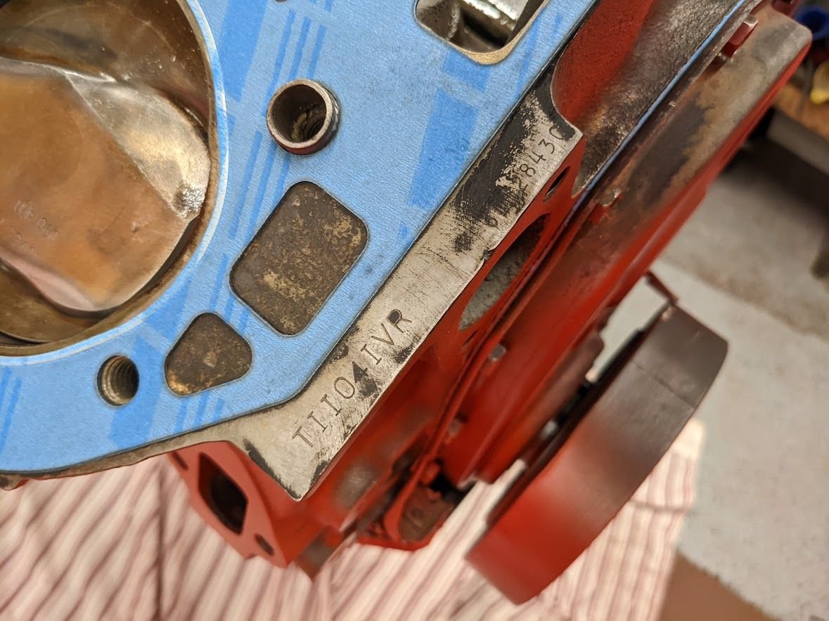 C2 Where do I find the date code on 396 block #3855691 - CorvetteForum ...