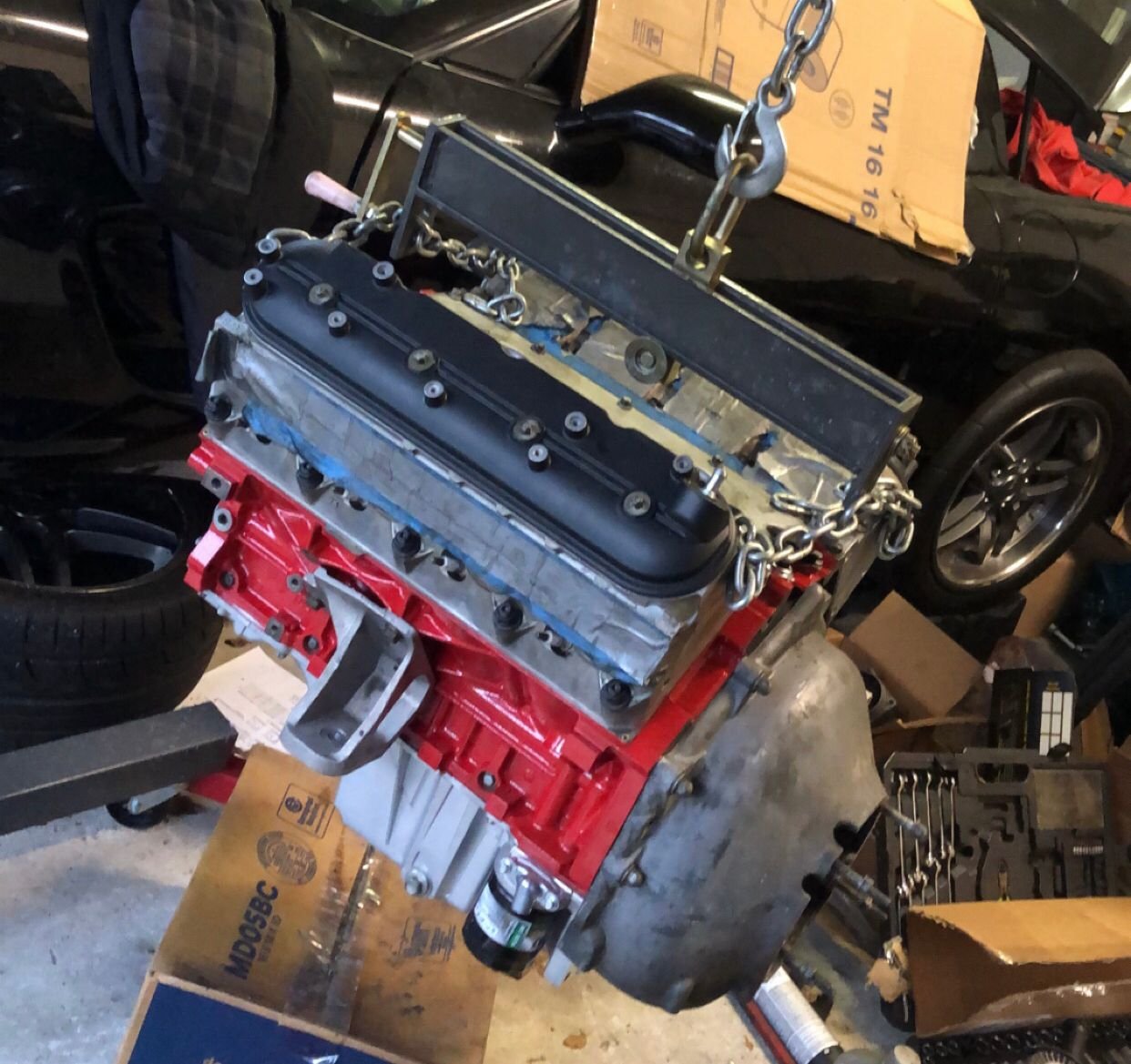 Engine Install Troubles - Mating Engine to Torque Tube - CorvetteForum ...