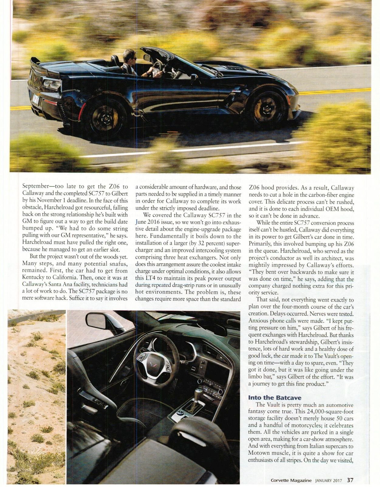 Corvette Magazine: "Flat-Out In An Eight-Speed Z06" - CorvetteForum ...