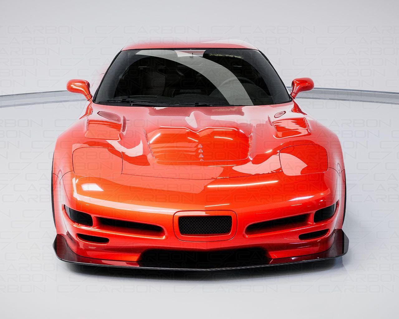 C5R Style wide body kit / Wide body fenders / C5R Style hood and lots ...