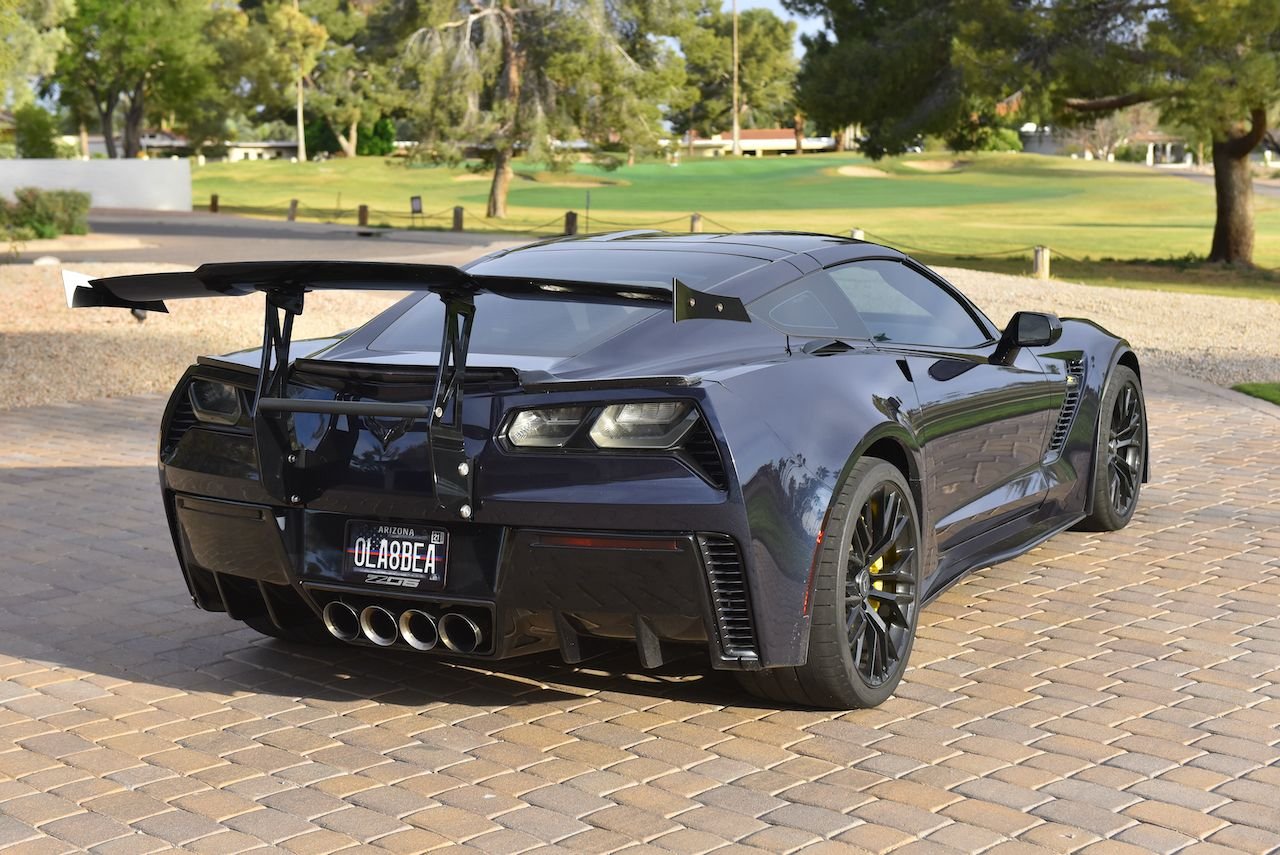SOLD - C7 Z07 Z06 Midnight Race Blue - carbon everything - Automatic A8 ...