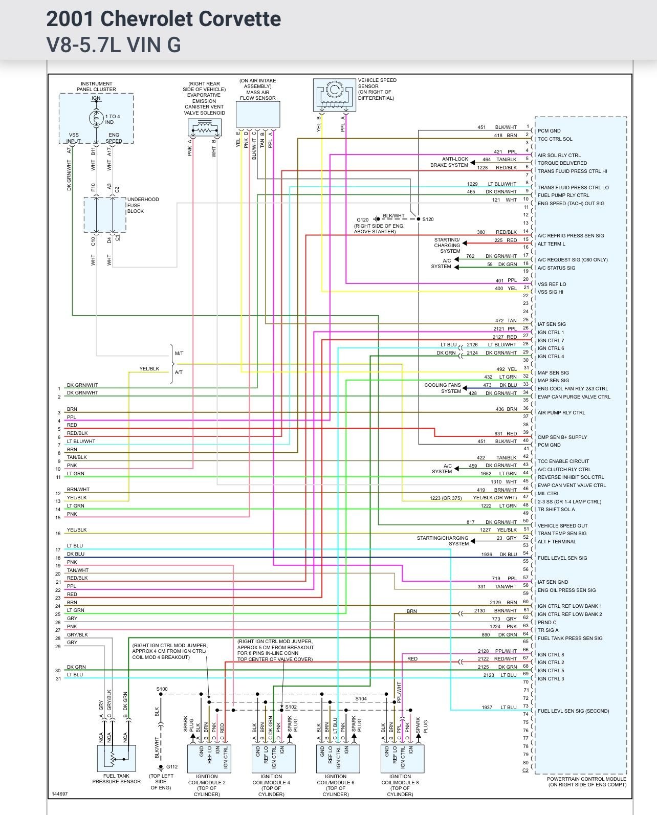 99 c5 FRC 6spd engine wiring diagram needed - CorvetteForum - Chevrolet ...