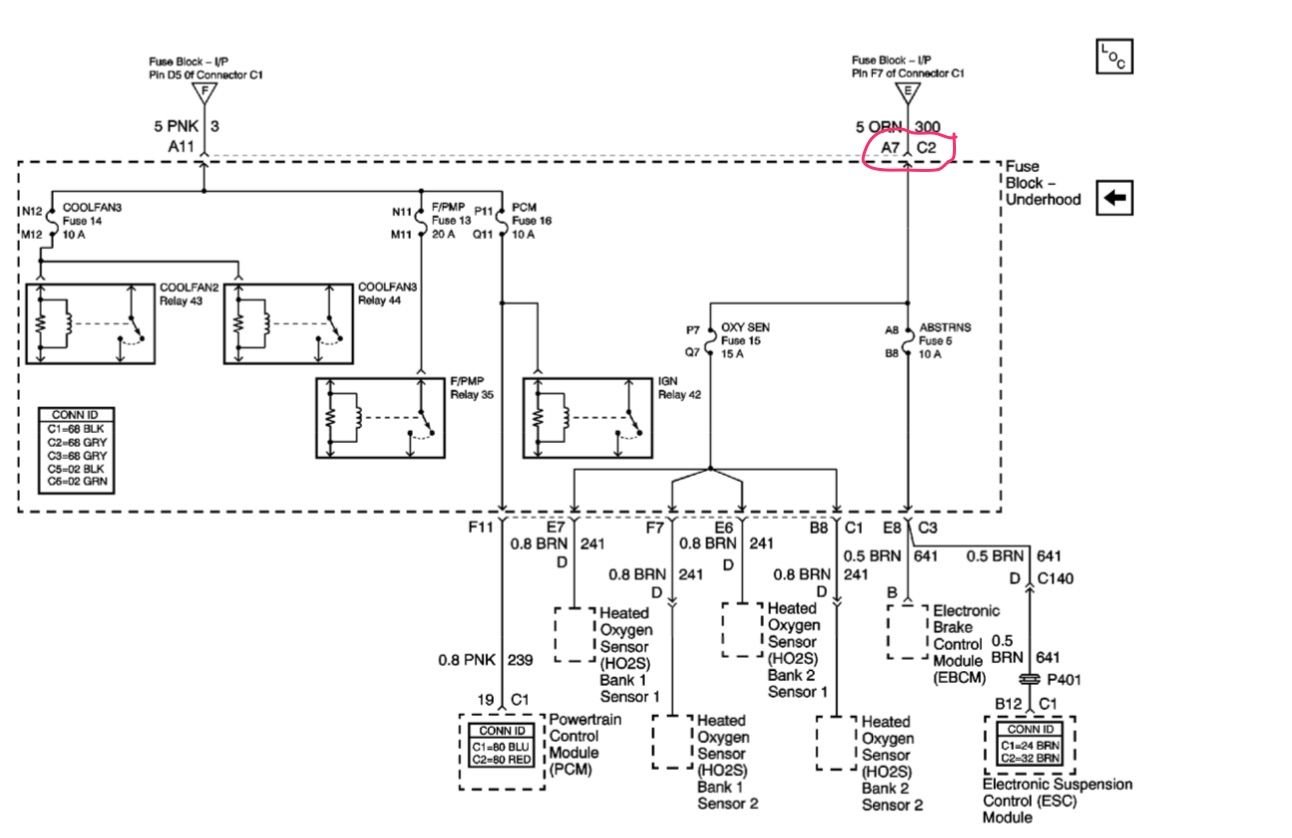No power to 02 sensors - CorvetteForum - Chevrolet Corvette Forum ...
