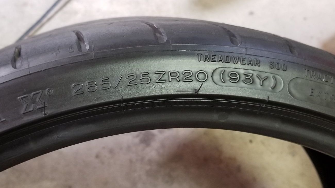 FS (For Sale) MPSS tires: 285/25ZR20, 335/30ZR20 - CorvetteForum ...