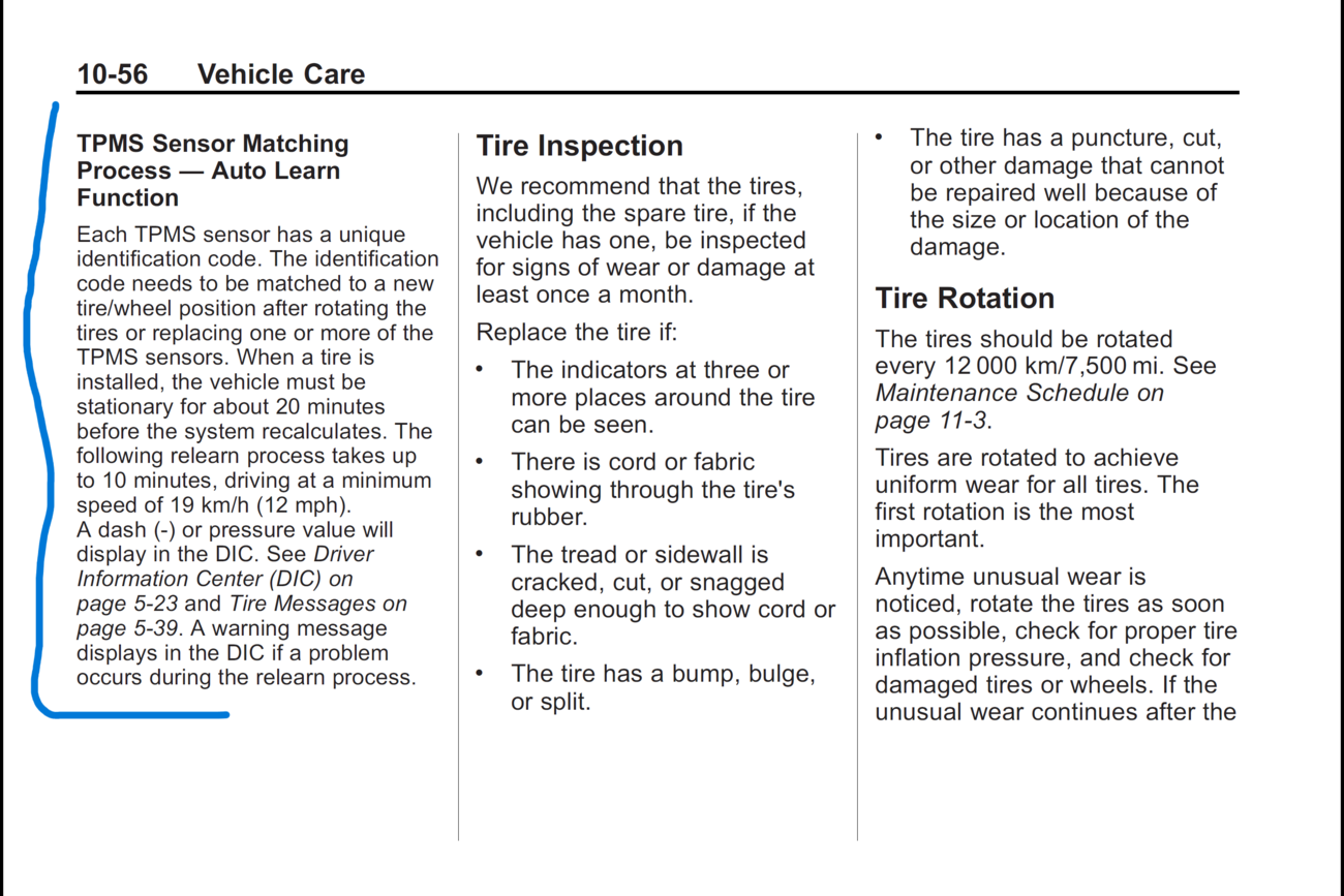 TPMS Relearn Mode... - CorvetteForum - Chevrolet Corvette Forum Discussion