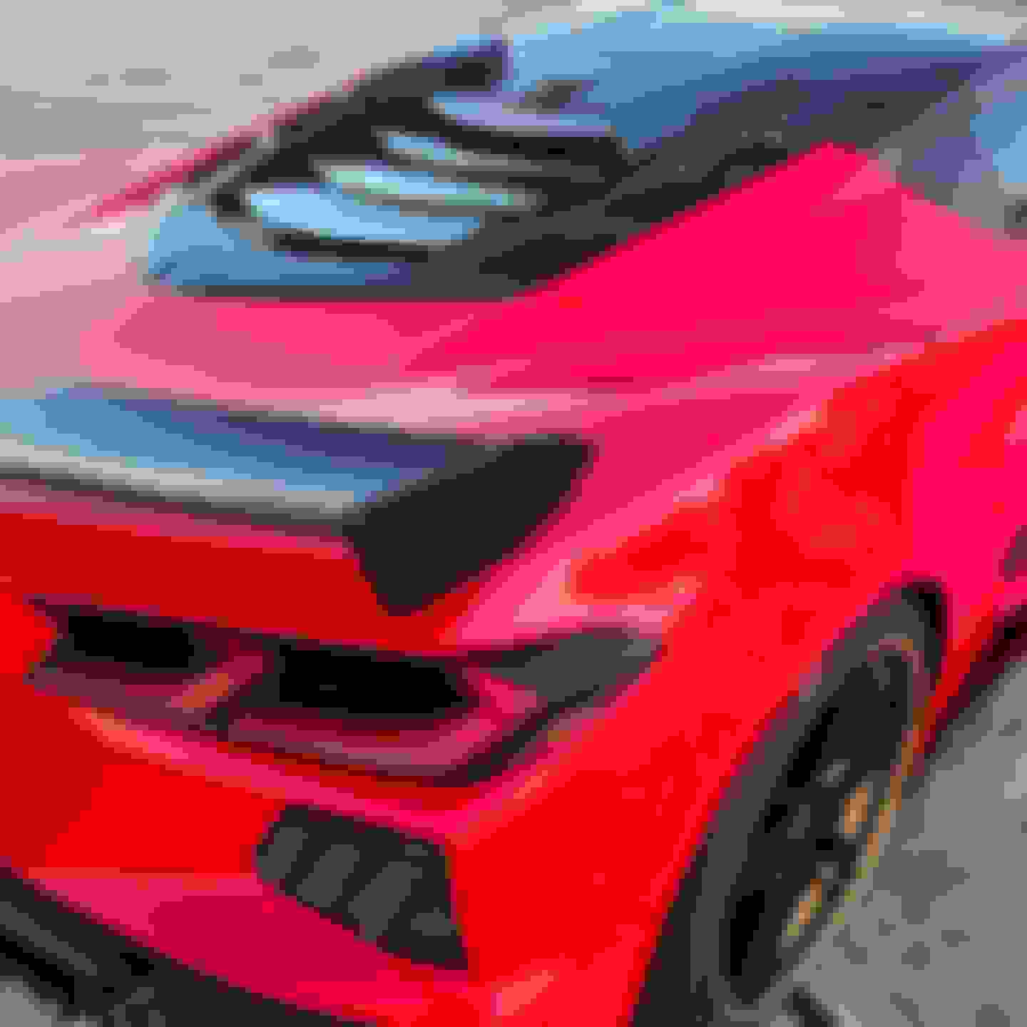 C8 Coupe Rear Window Kit with Air Scoops (eightless design ...