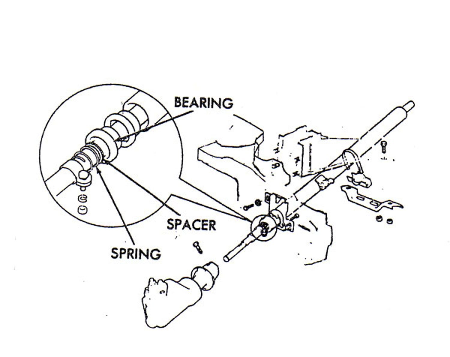 C2 Steering column assembly - CorvetteForum - Chevrolet Corvette Forum ...