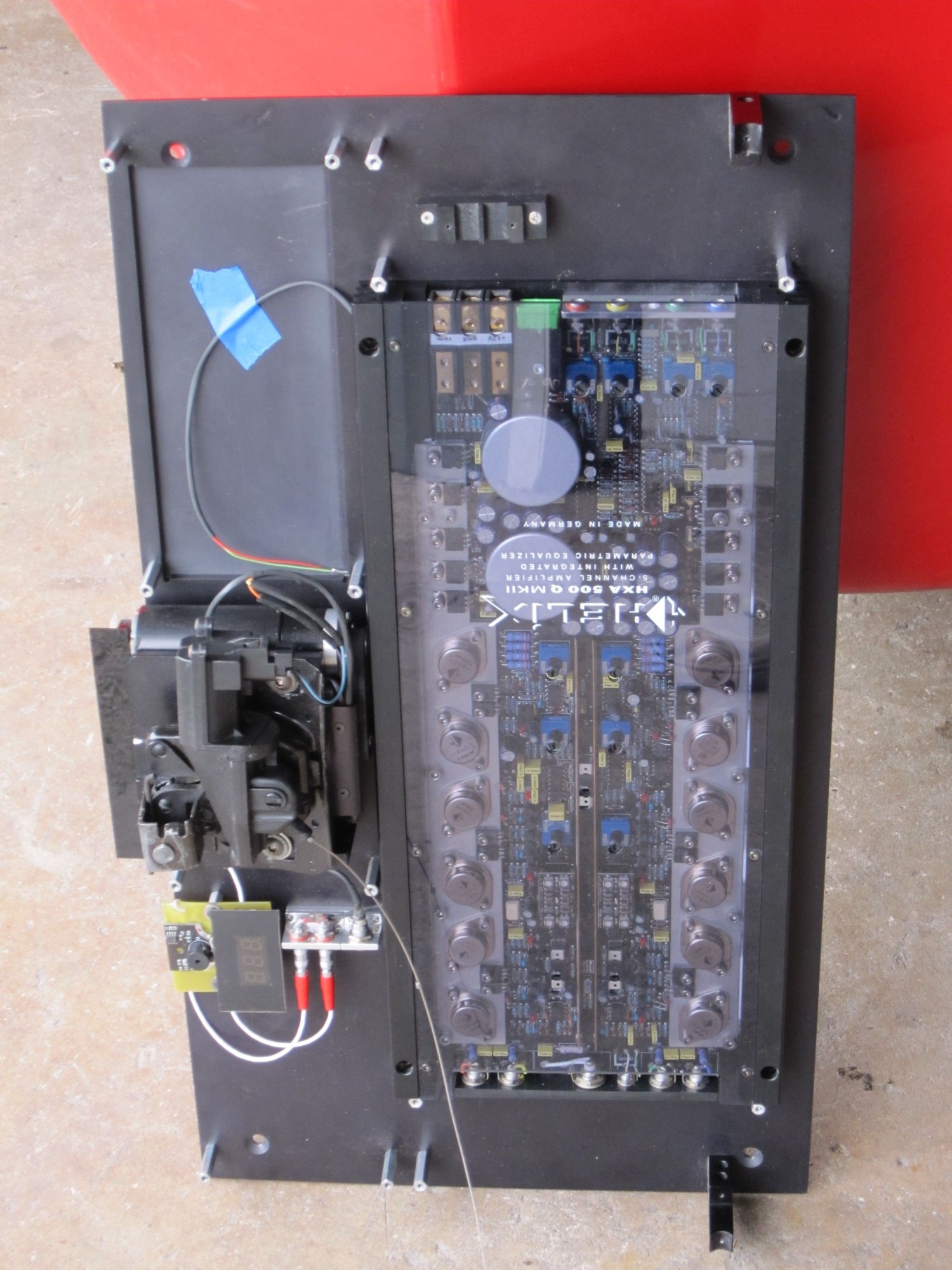 Modular C5 trunk back wall amp mount - CorvetteForum - Chevrolet ...