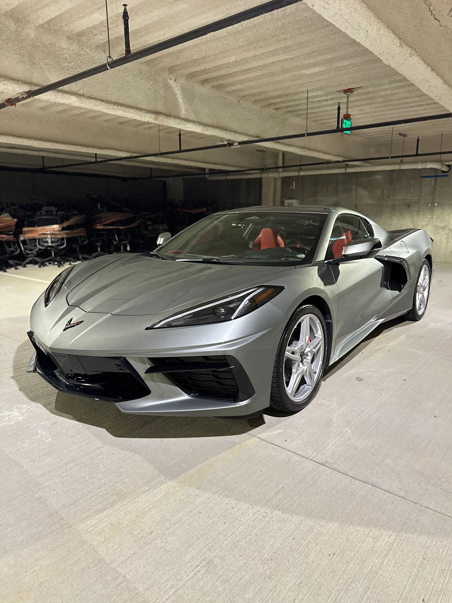 2024 Mag Ride,Front Lift,Hypersonic Gray Metallic 2LT Coupe 4400 miles ...