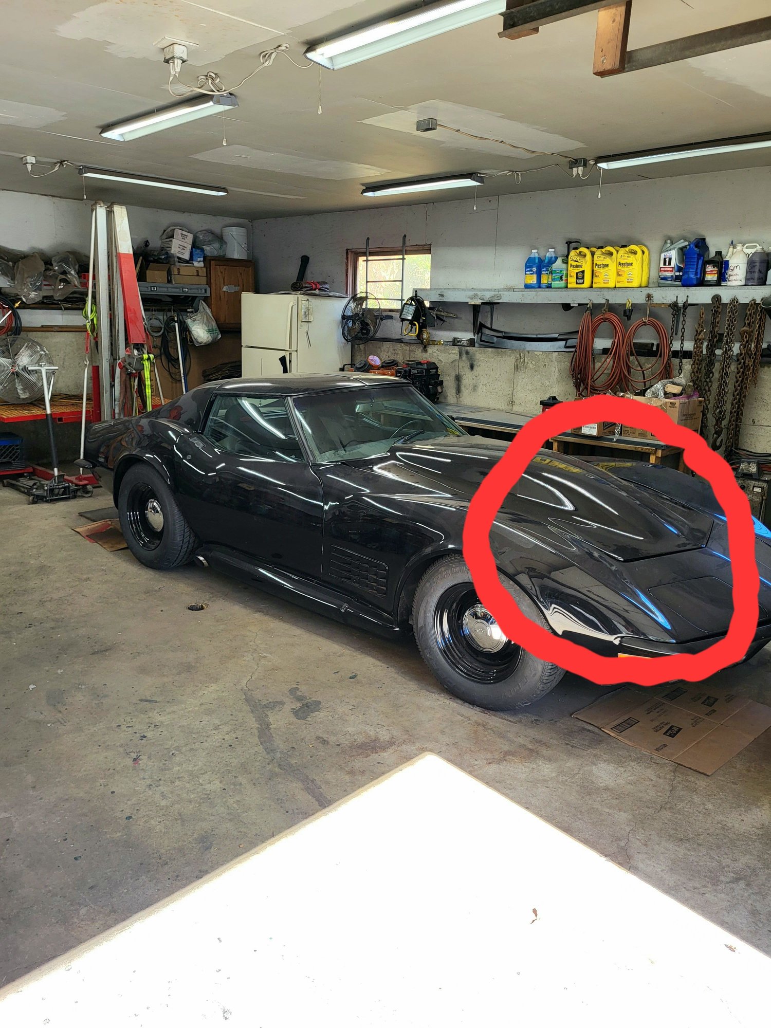 Drooping nose on 71 - CorvetteForum - Chevrolet Corvette Forum Discussion