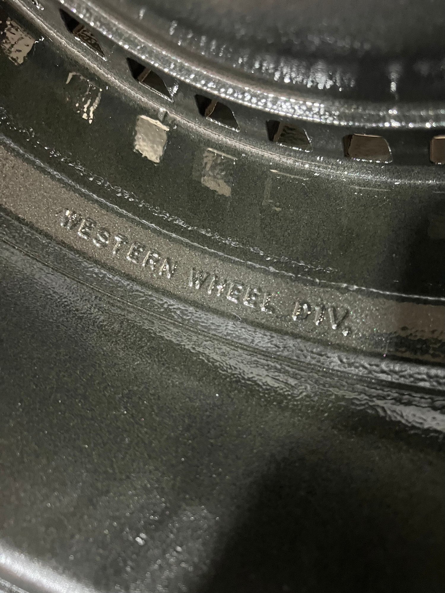 FS (For Sale) QTY 4 15x8 Corvette western wheels restored perfect ...