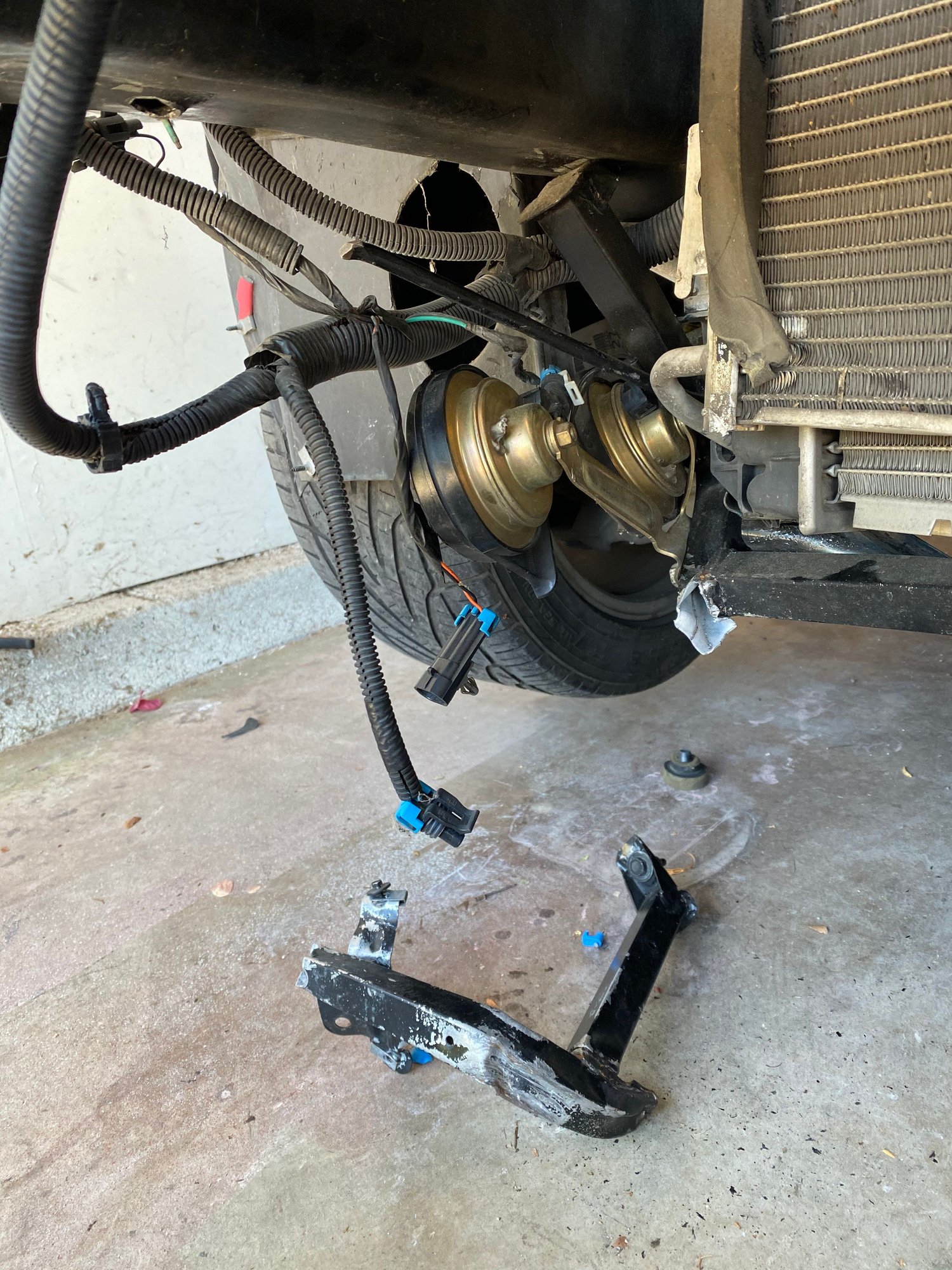 need help Bent Ac Condenser and bent Radiator - CorvetteForum ...