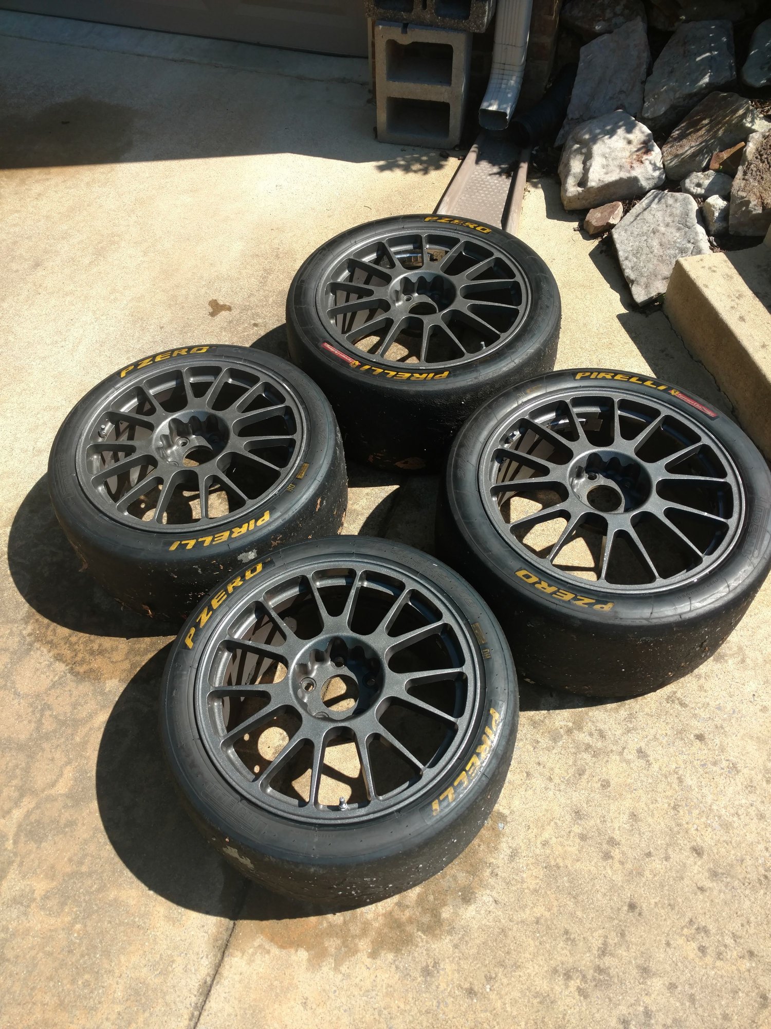 FS (For Sale) Set of CCW C14 wheels w/tires for narrow body C6 ...