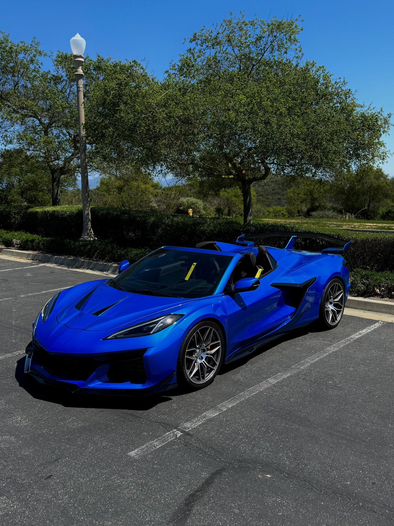 FS 2024 C8 Z06 Riptide Blue Convertible Custom Spec - CorvetteForum ...