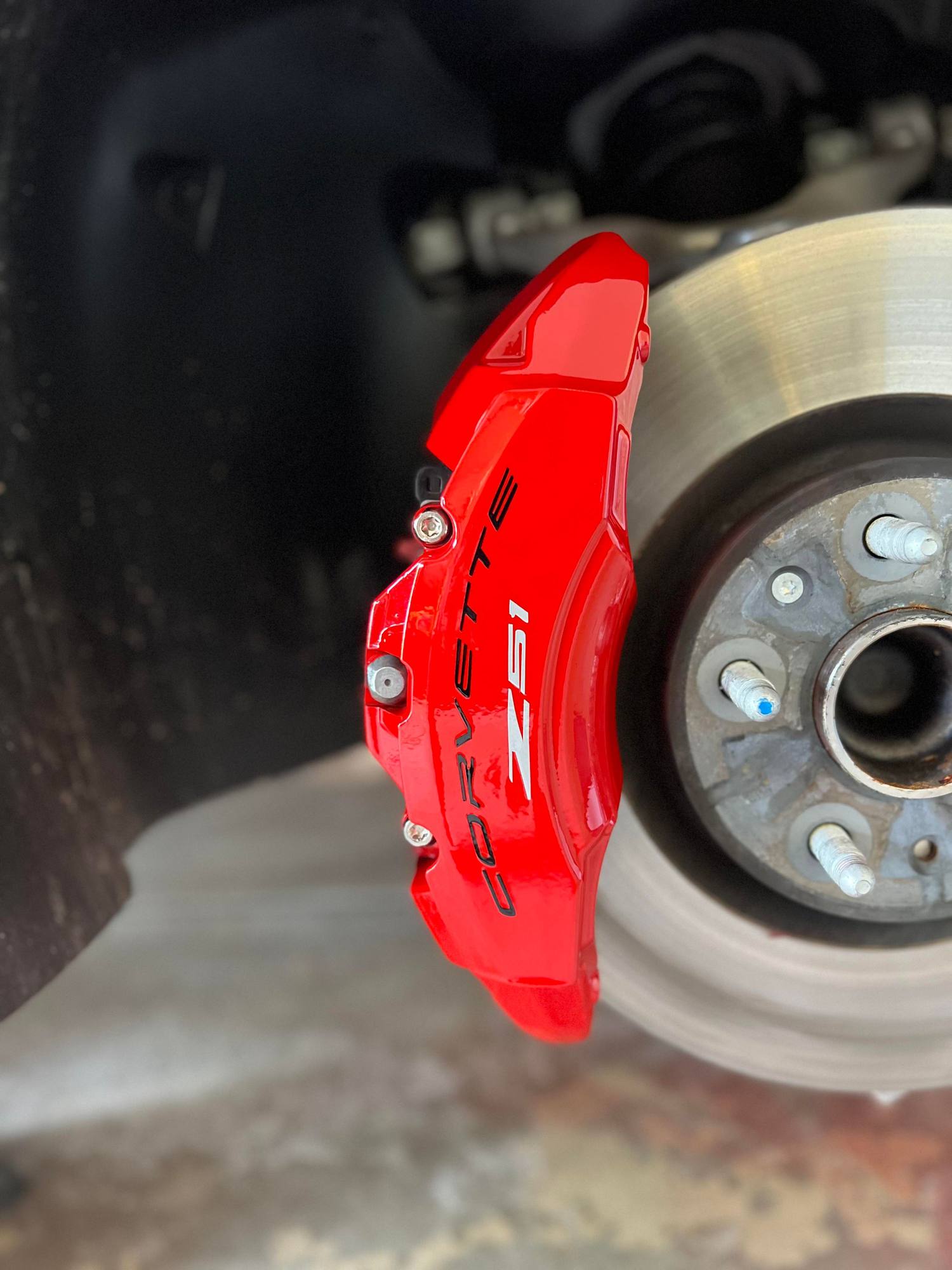 FS (For Sale) Chevy Corvette Z51 Brake Caliper Stickers / Decals ...