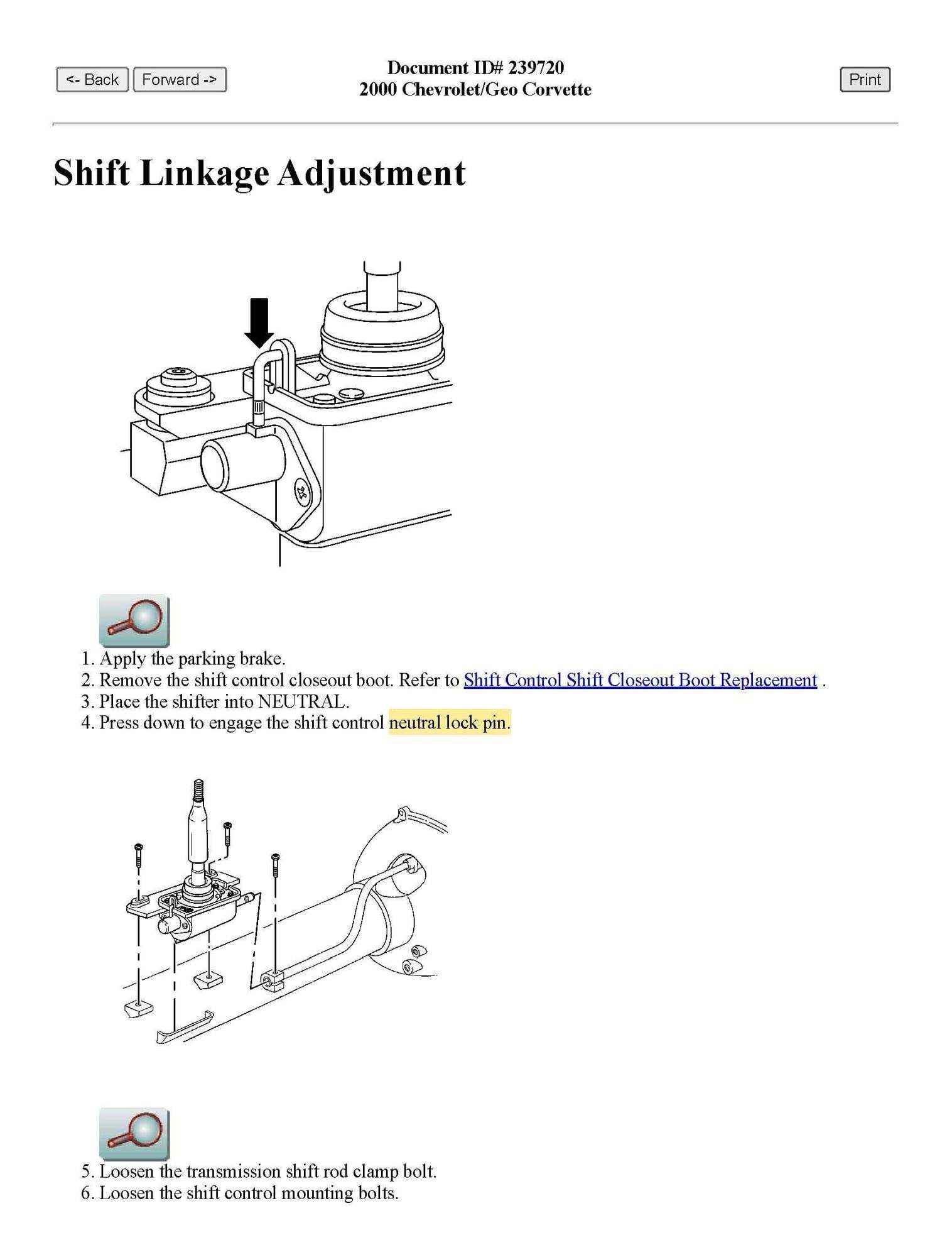 Manual Shifter Alignment question - CorvetteForum - Chevrolet Corvette ...