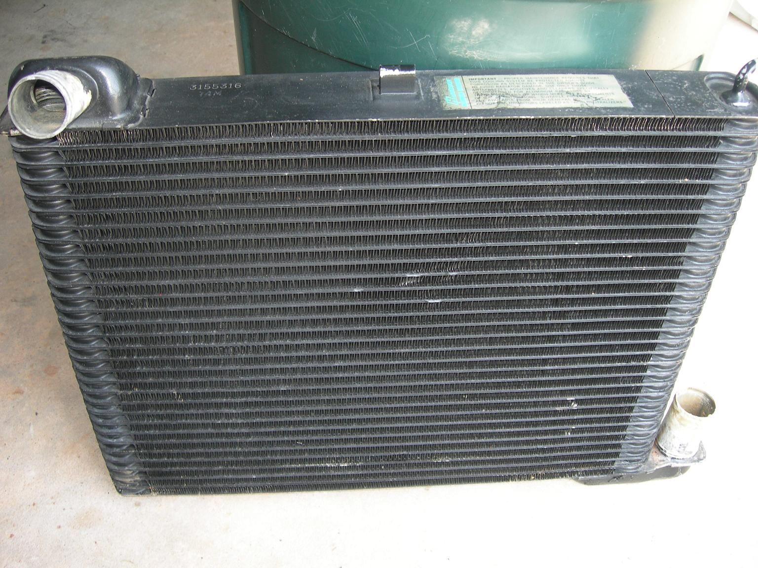 Shot of radiator stickers '63 327/300 - CorvetteForum - Chevrolet ...