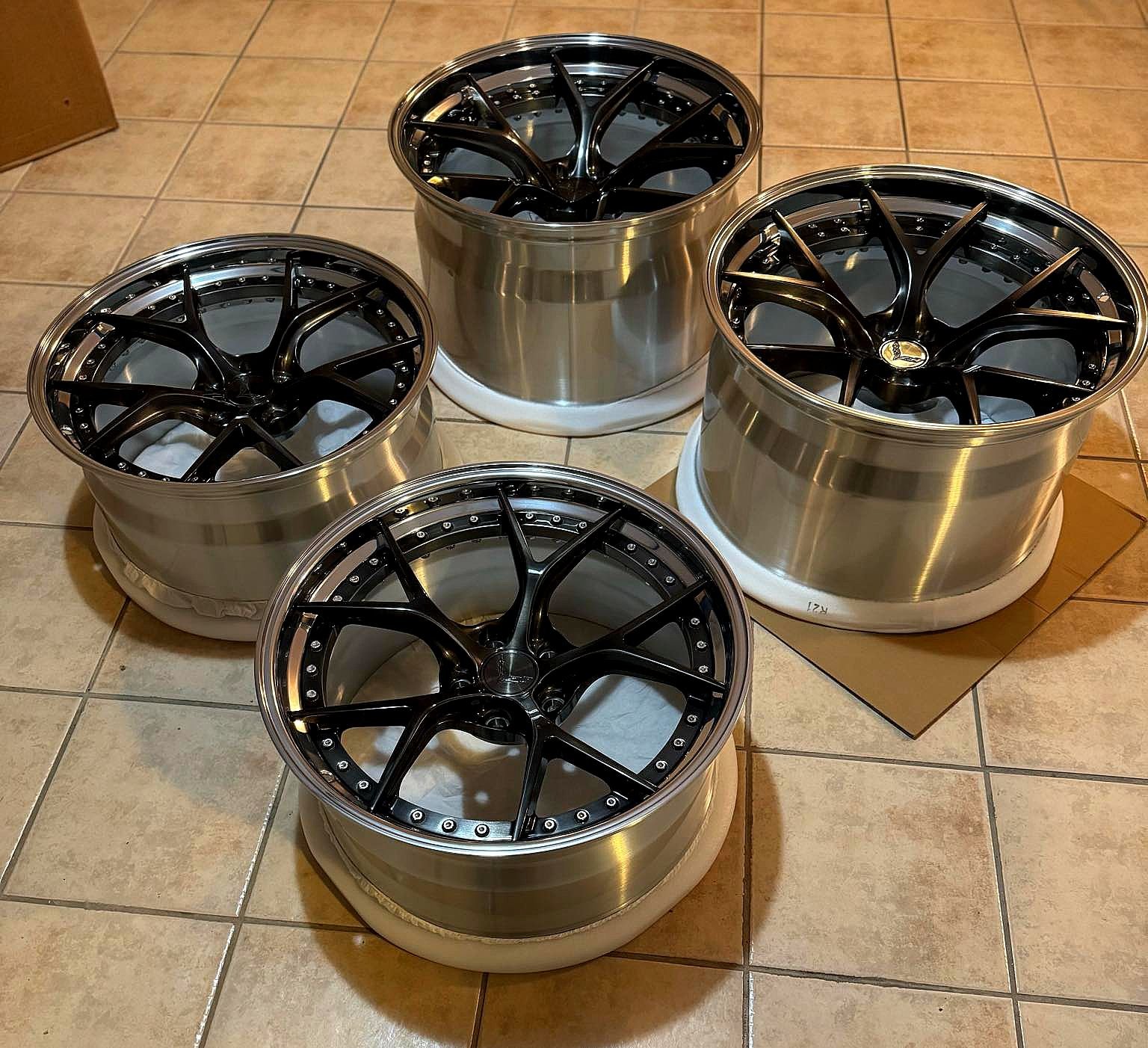 FS (For Sale) C8Z and Eray custom forged wheels - CorvetteForum - Chevrolet Corvette Forum ...