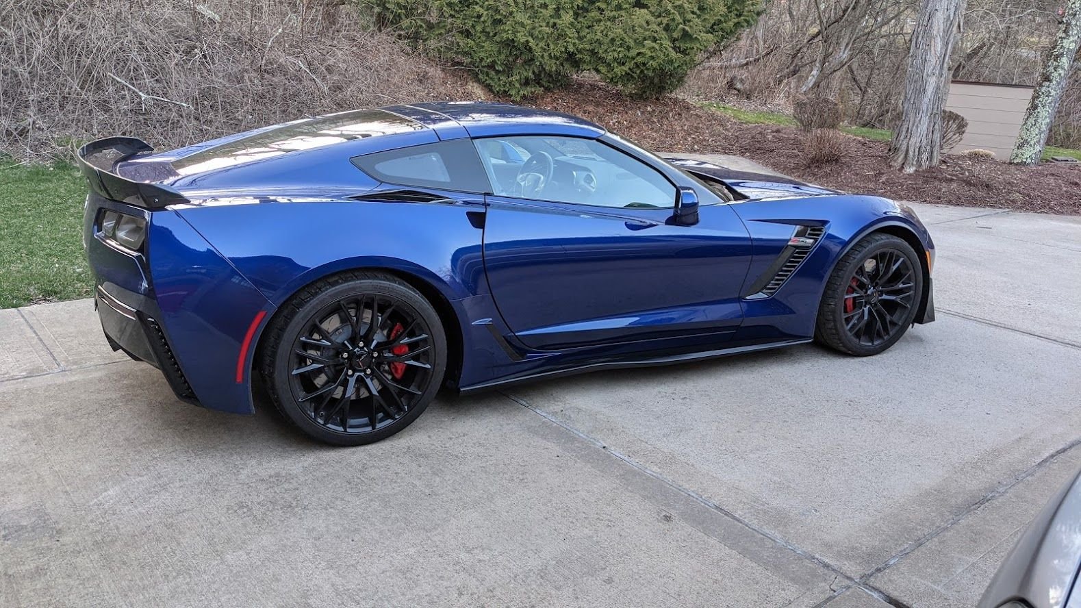 FS (For Sale) 2018 C7 Z06 Admiral blue metallic m7 4k miles Pittsburgh ...