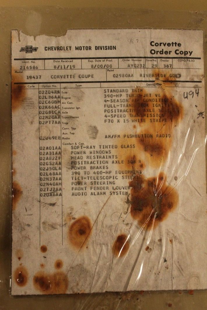 FS (For Sale) 1969 Corvette Tuxedo Black coupe at Mecum - Page 3 ...