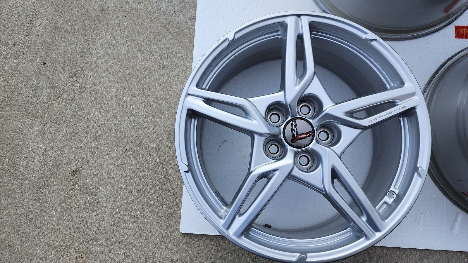 FS (For Sale) Stock OEM 5 spoke Silver Wheels - CorvetteForum ...