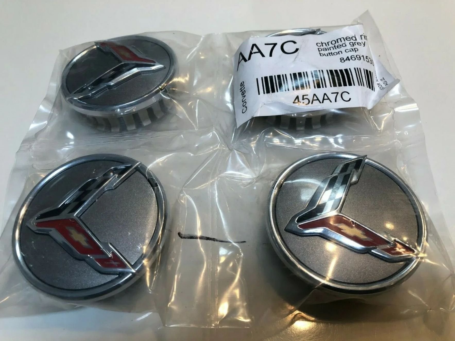 WTB (Want To Buy) (2) or (4) Chrome C8 Wheel Center Caps ...