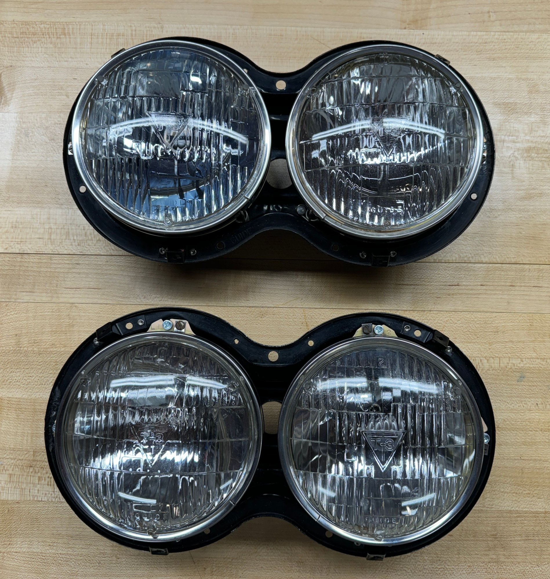 FS (For Sale) 60-62 headlight buckets with T3 bulbs - CorvetteForum ...