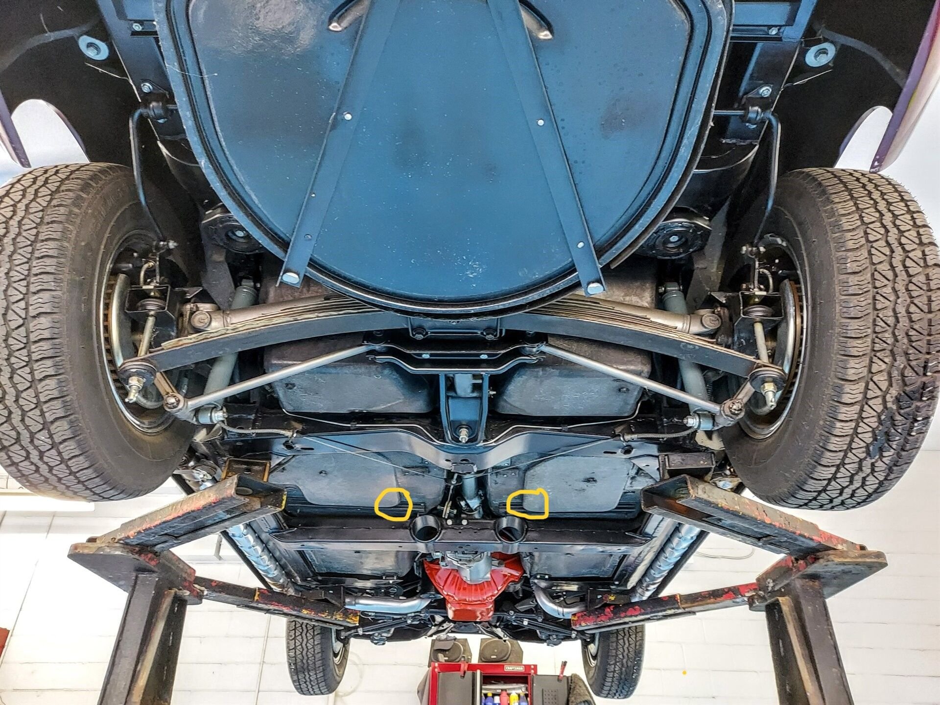 C2 Exhaust too close at crossmember? 67 327 - CorvetteForum - Chevrolet ...