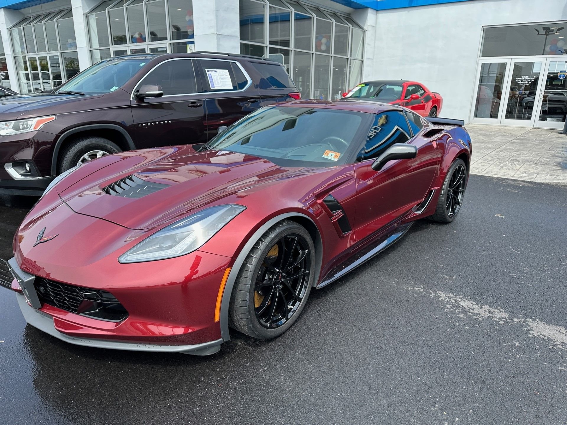 FS (For Sale) 2017 Long Beach Red Grand Sport Coupe 2LT A8 under 5,000 miles - CorvetteForum ...