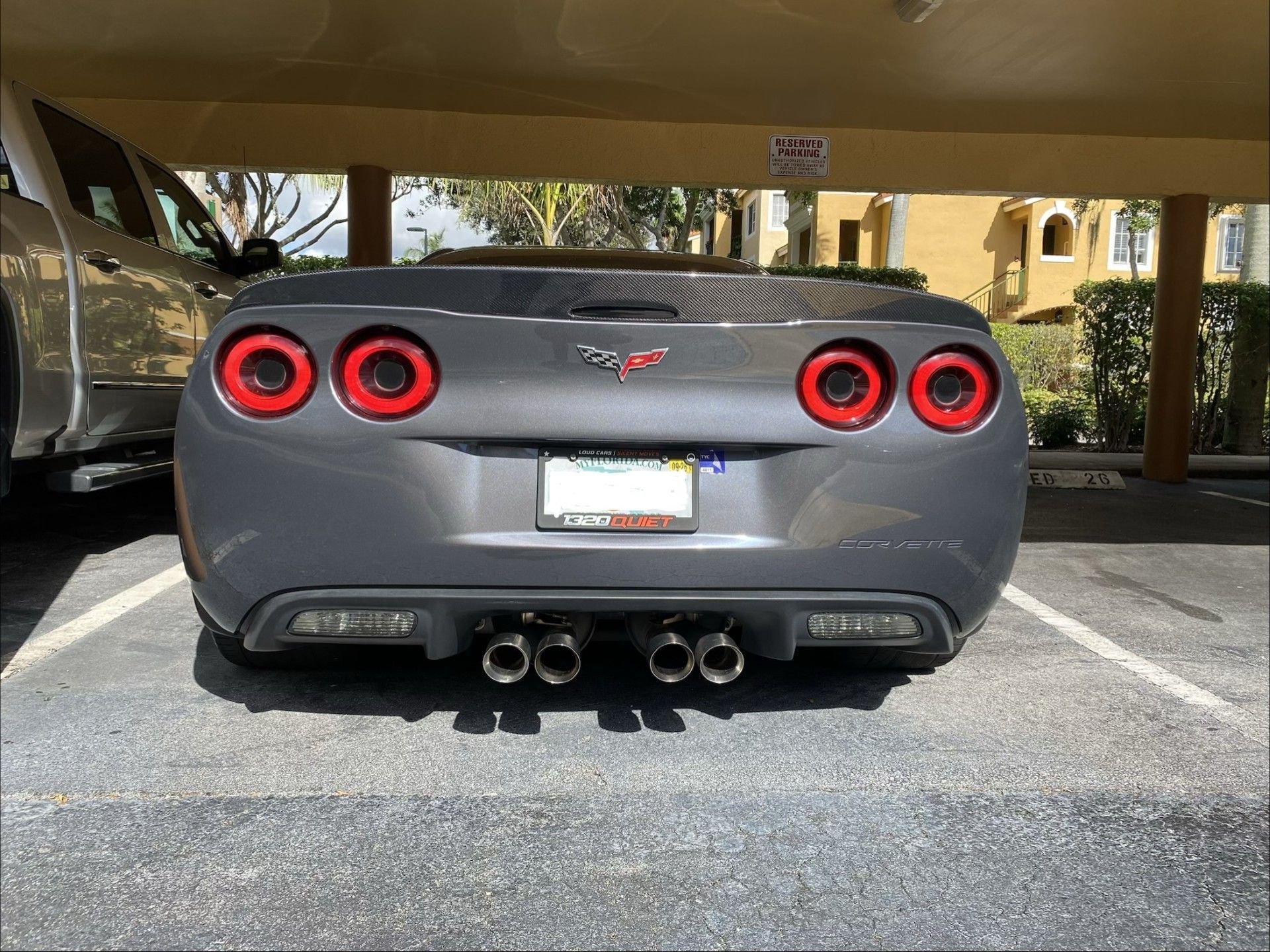 New EOS spoiler installed - CorvetteForum - Chevrolet Corvette Forum ...