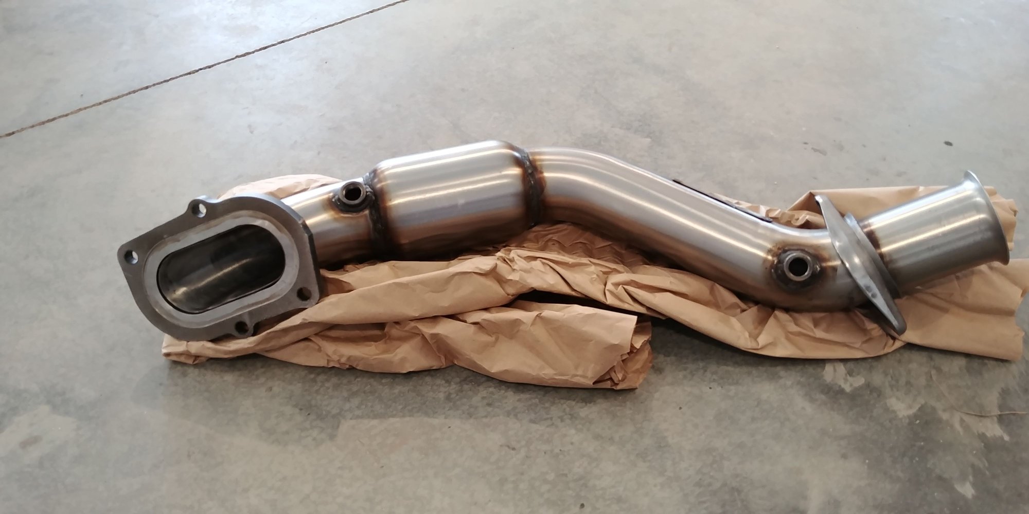 AFE Off Road catless connection pipe install - CorvetteForum ...