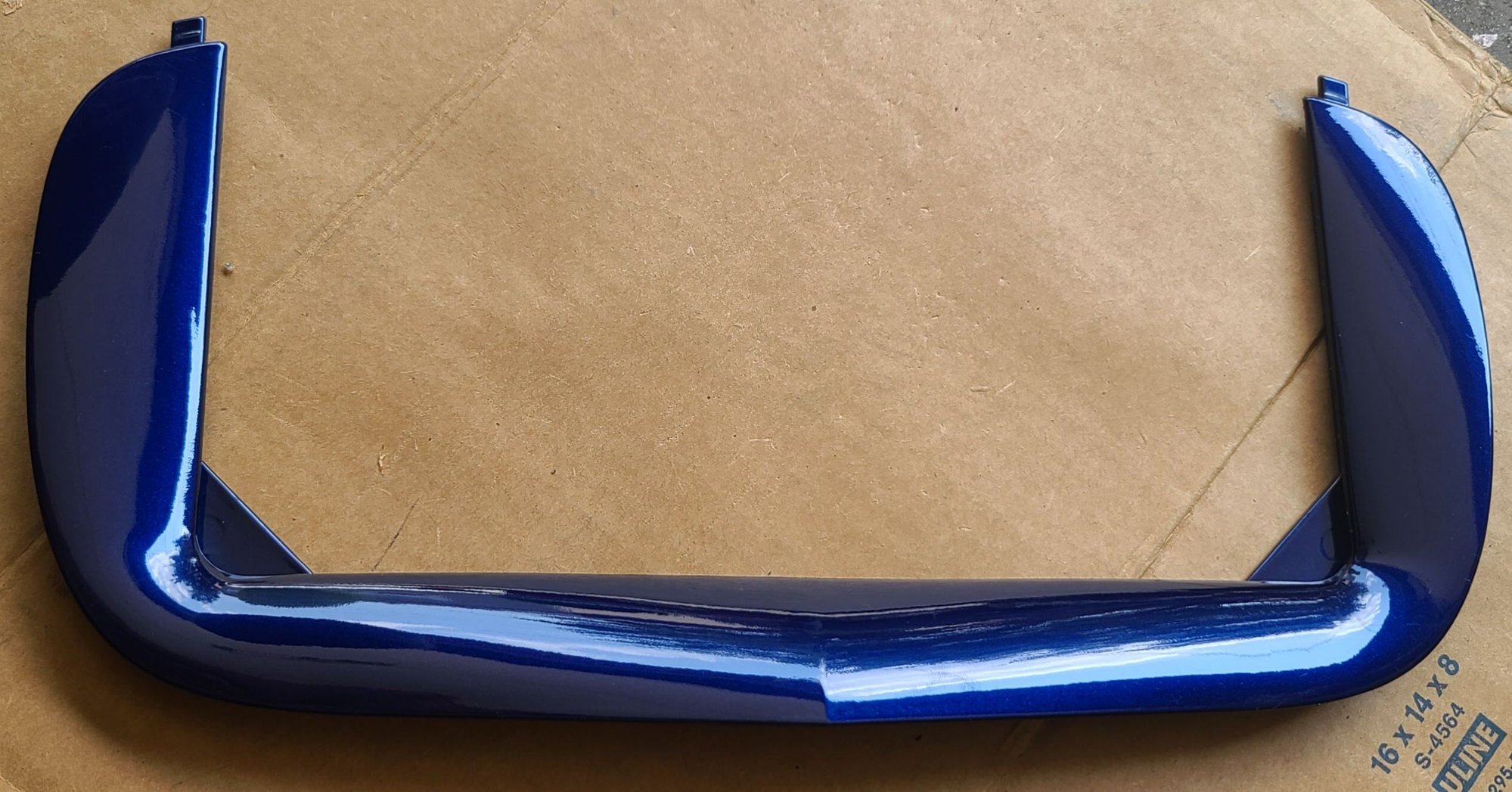 FS (For Sale) Front License Plate Surround LeMans Blue Frame ...