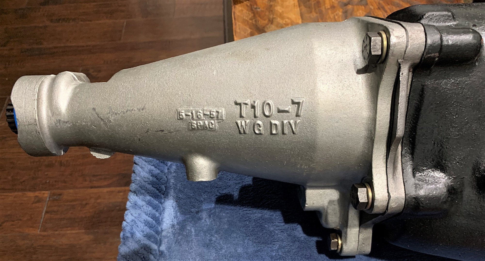 Help With ID of 57(?) T10 Transmission - CorvetteForum - Chevrolet ...