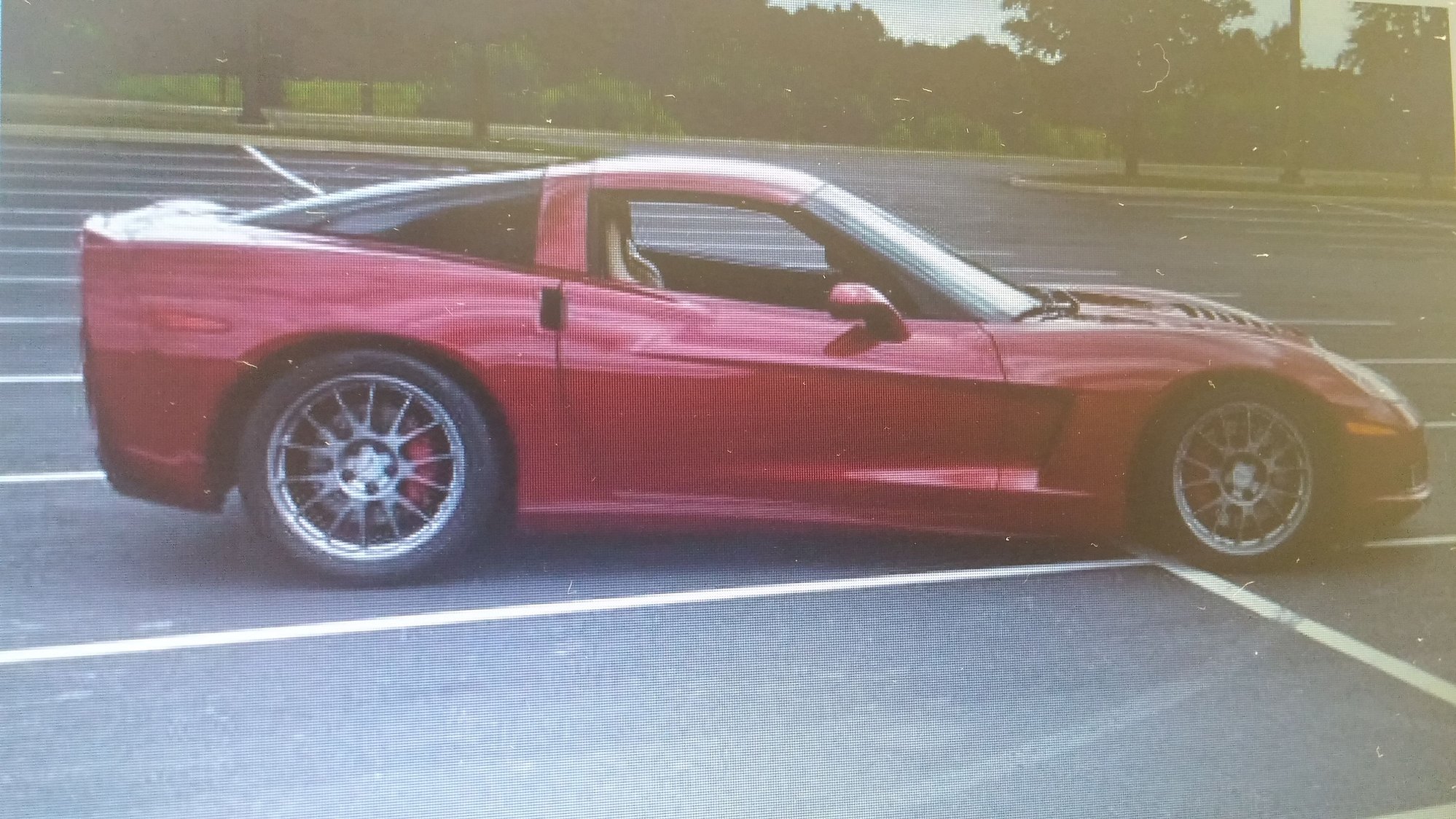C6 Crystal Red Aftermarket Wheel Options - CorvetteForum - Chevrolet ...