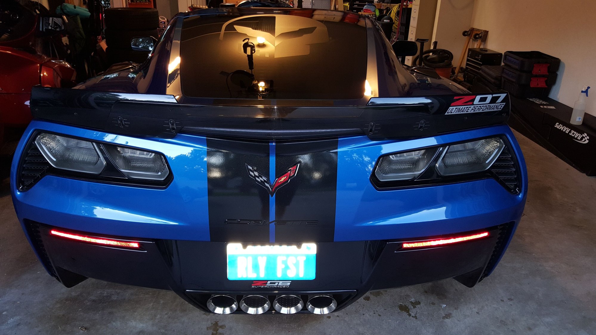 New Z07 rear wickerbill logo - CorvetteForum - Chevrolet Corvette Forum ...