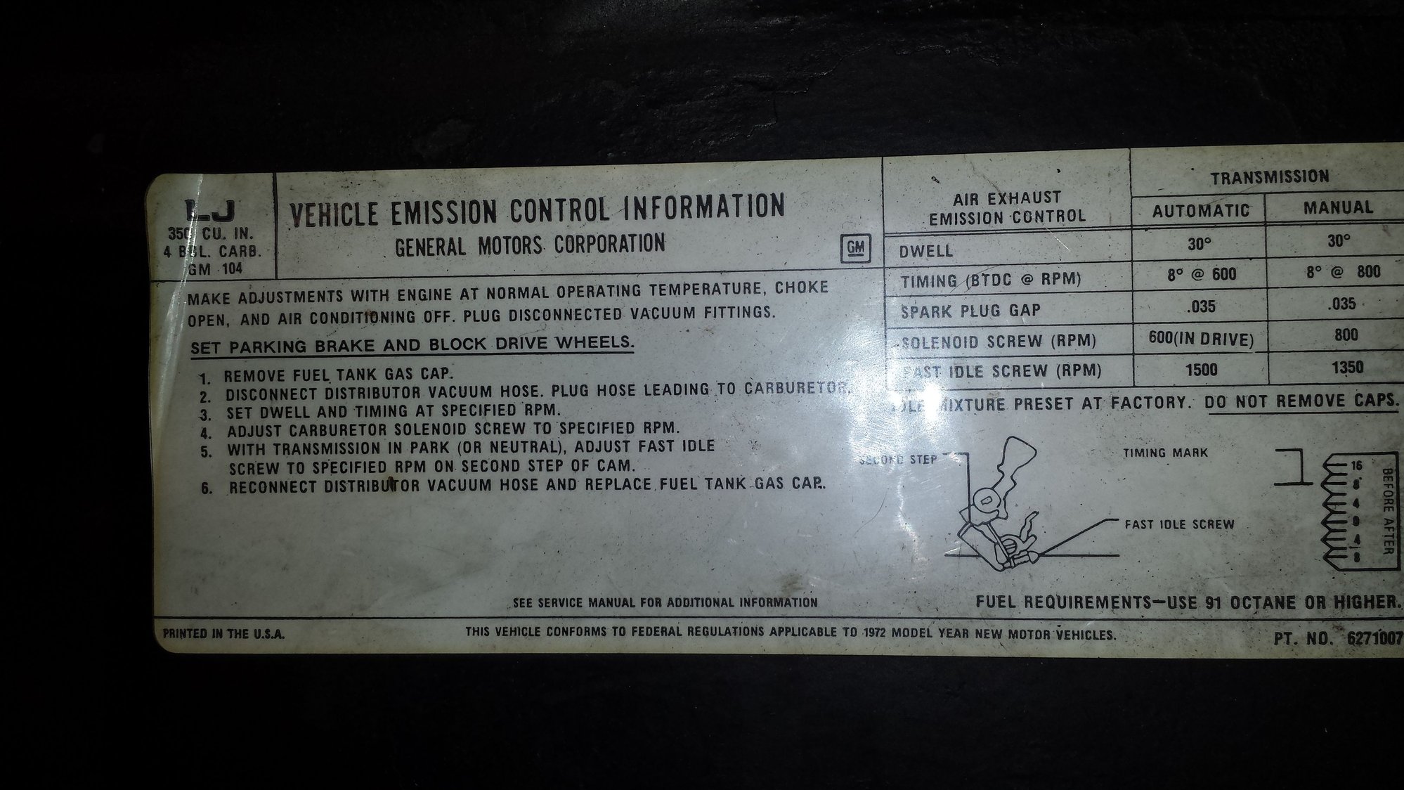 what is the best gas for a 1969 corvette? - CorvetteForum - Chevrolet ...