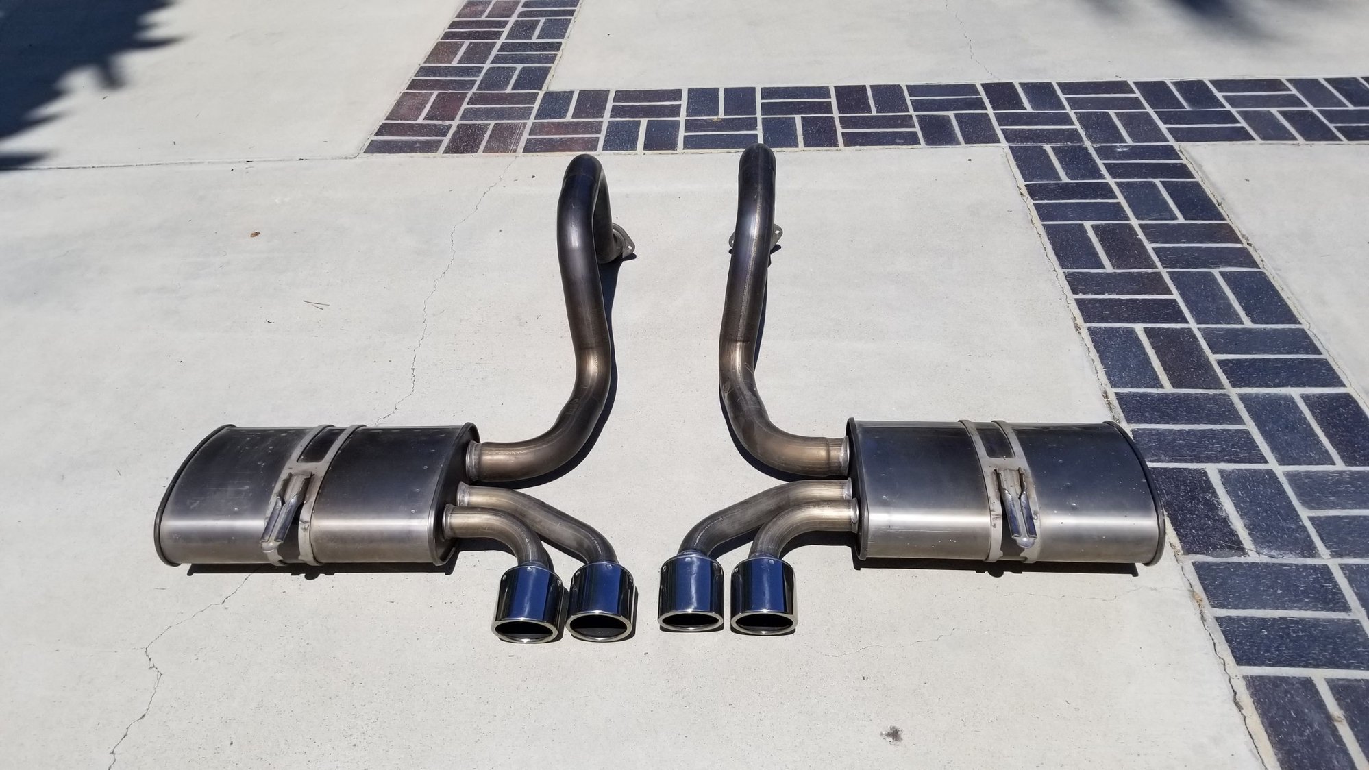 FS (For Sale) C5 Z06 Factory Titanium Catback Exhaust - CorvetteForum ...