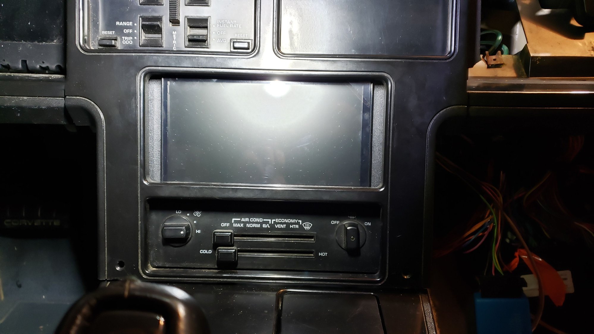 Double Din stereo install in my 1987 Corvette - CorvetteForum ...
