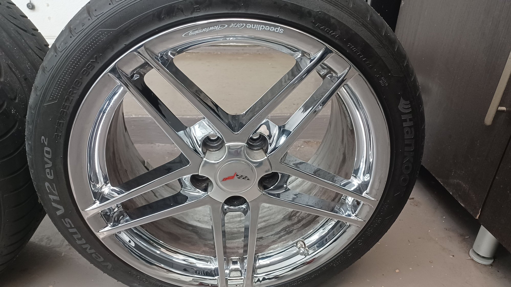 FS (For Sale) SOLD. C6 zo6 wheels and tires 18x9.5 19x11 lower price ...