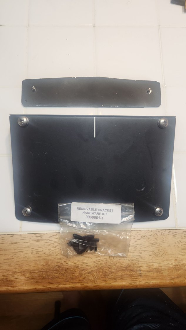 FS (For Sale) Top Flight Removable Front License Plate Bracket ...