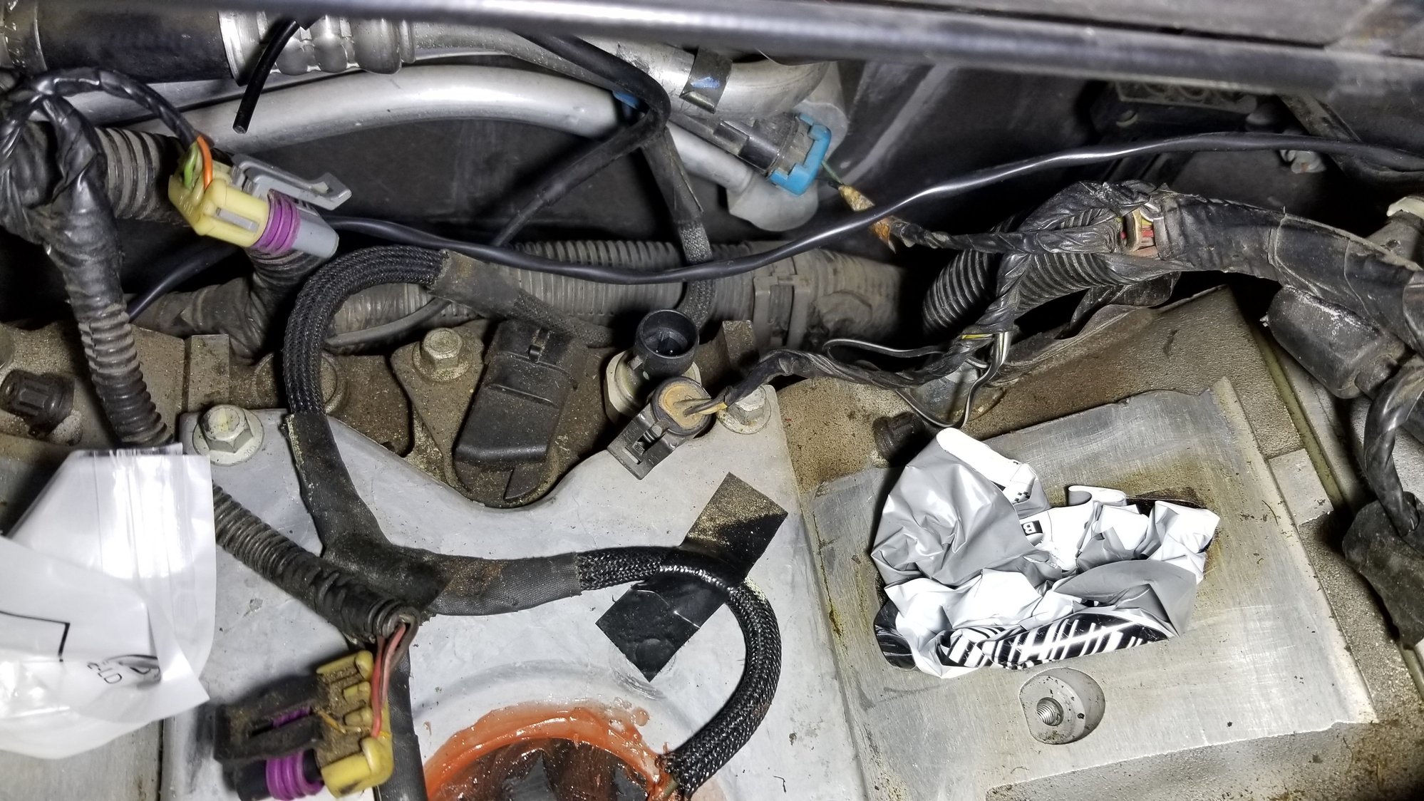 Has anyone bleeding your C5 clutch after removing intake manifold ...