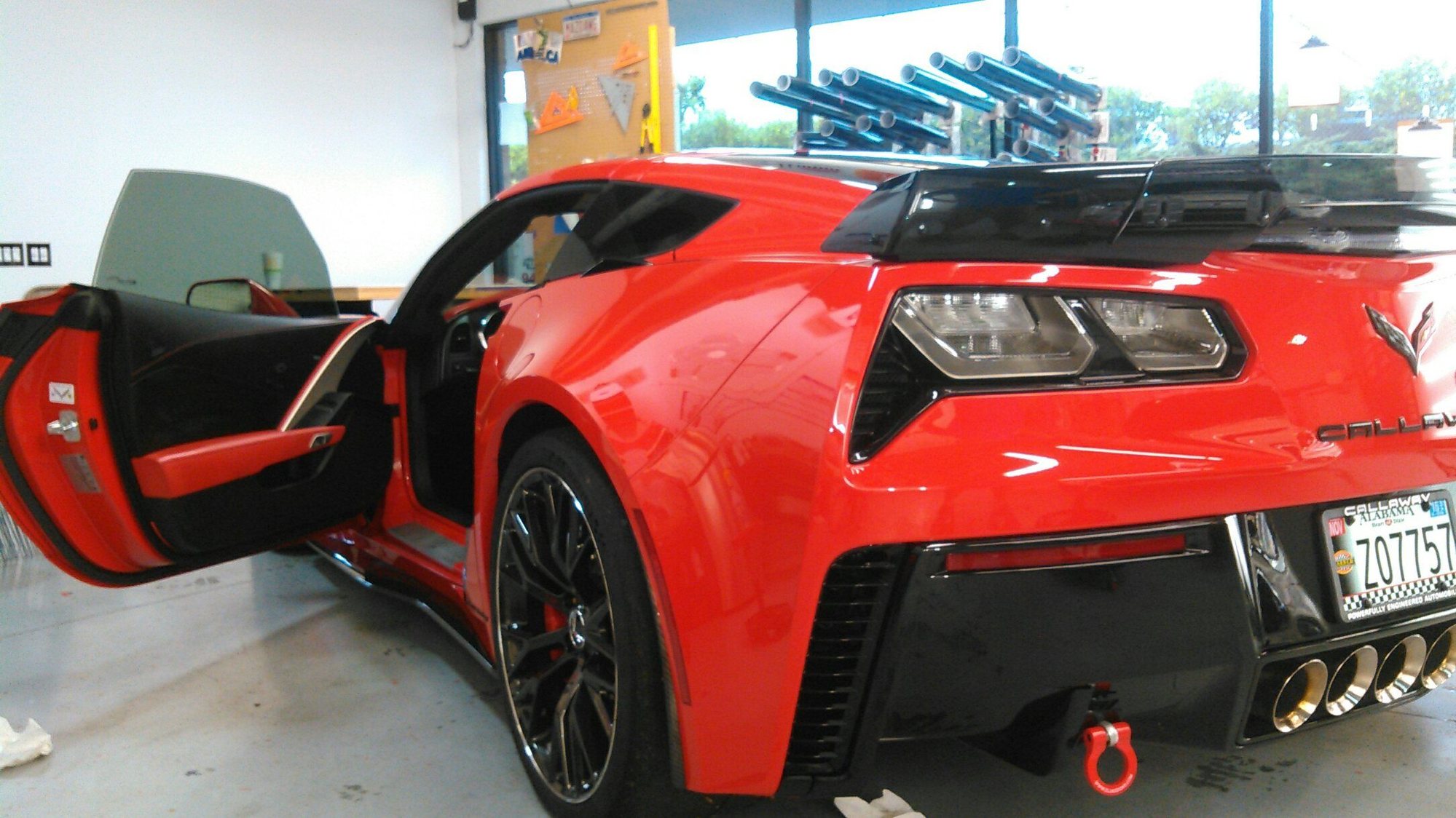 FS (For Sale) 15' Callaway757, Auto, Red on Red, ZO7, 3531 Miles ...